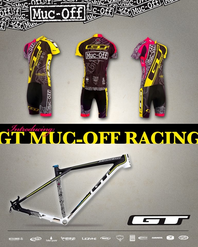 Introducing the GT Muc-Off Mtb Race Team